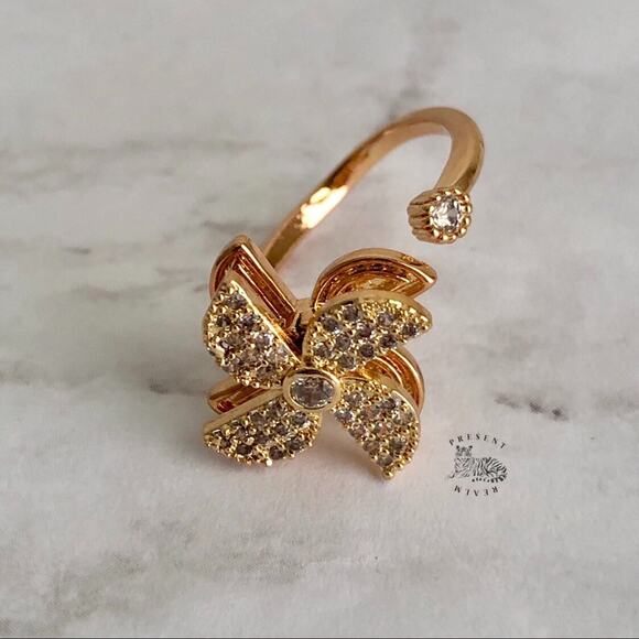 Unbranded | Jewelry | Windmill Fidget Ring Anxiety Ring For Women ...